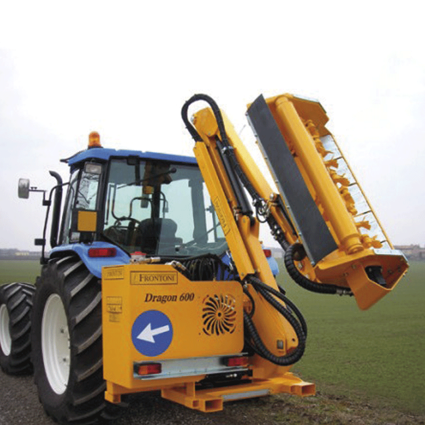 Faucheuse débroussailleuse DRAGON 550 - Frontoni - Mes Machines Agricoles